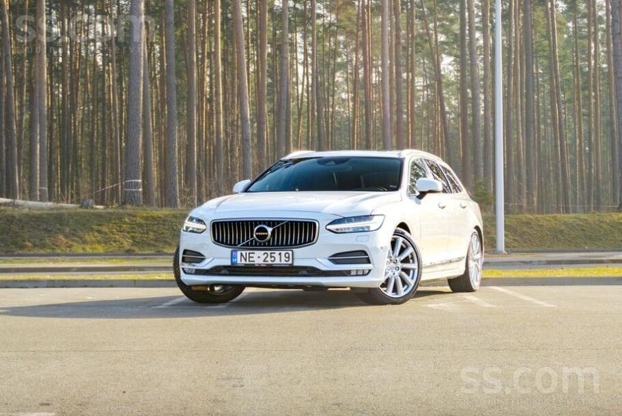 Balts Volvo V90 2018 Rīga, ar dzinēja tilpumu 2.00 L un nobraukumu 206 tūkst. km par 15590 €, foto 1 vietnē AUTOMOTO.COM.LV