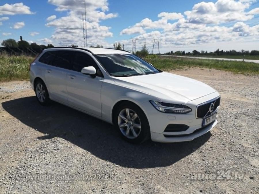 White Volvo V90 2018 in Parnu, with an engine capacity of 2.00 L and mileage of 255 thousand km for 15890 €, photo 5 on AUTOMOTO.COM.LV