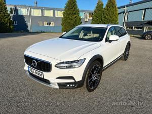 White Volvo V90 2018 in Tallinn, with an engine capacity of 2.00 L and mileage of 185 thousand km for 22900 €, photo  on AUTOMOTO.COM.LV