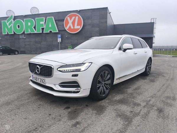Balts Volvo V90 2019 Klaipėda, ar dzinēja tilpumu 1.97 L un nobraukumu 362 tūkst. km par 9600 €, foto 2 vietnē AUTOMOTO.COM.LV