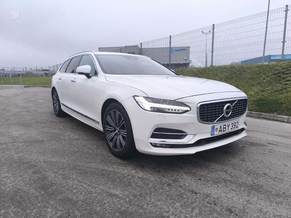 Balts Volvo V90 2019 Klaipėda, ar dzinēja tilpumu 1.97 L un nobraukumu 362 tūkst. km par 9600 €, foto 5 vietnē AUTOMOTO.COM.LV