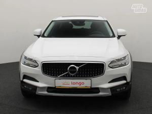 White Volvo V90 2019 in Vilnius, with an engine capacity of 2.00 L and mileage of 269 thousand km for 19799 €, photo 3 on AUTOMOTO.COM.LV