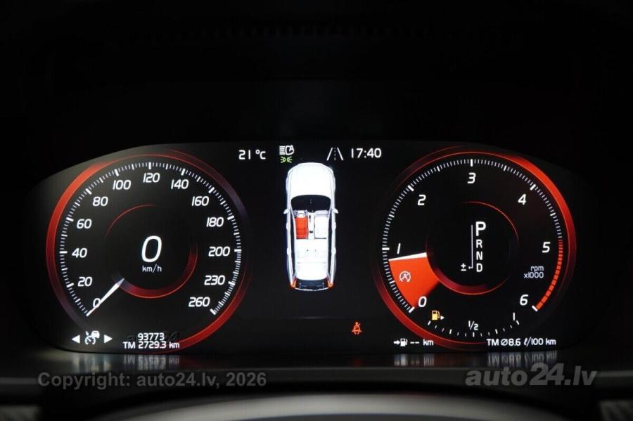 Balts Volvo V90 2019 Tallina, ar dzinēja tilpumu 2.00 L un nobraukumu 94 tūkst. km par 34900 €, foto 18 vietnē AUTOMOTO.COM.LV