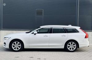White Volvo V90 2019 in Kaunas, with an engine capacity of 1.97 L and mileage of 487 thousand km for 7700 €, photo 5 on AUTOMOTO.COM.LV