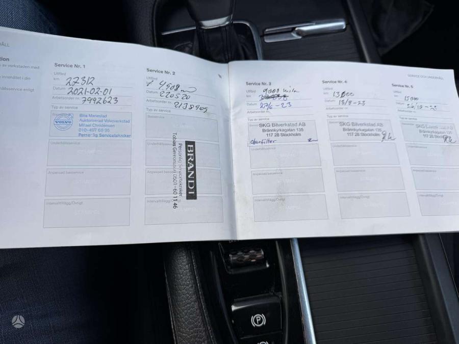 White Volvo V90 2019 in Kaunas, with an engine capacity of 1.97 L and mileage of 487 thousand km for 7700 €, photo 39 on AUTOMOTO.COM.LV