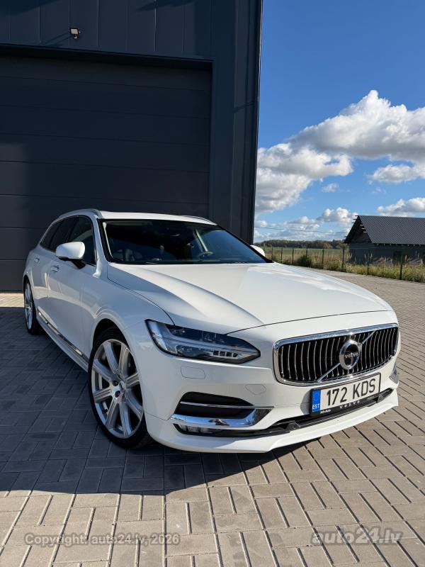 White Volvo V90 2019 in Tartu, with an engine capacity of 2.00 L and mileage of 175 thousand km for 25000 €, photo 1 on AUTOMOTO.COM.LV