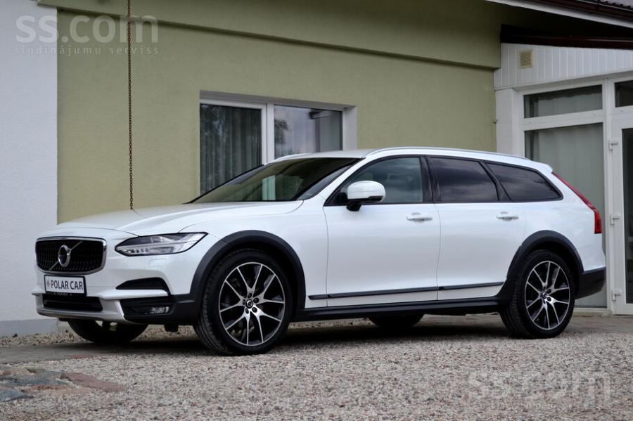 Balts Volvo V90 2020 Tukums, ar dzinēja tilpumu 2.00 L un nobraukumu 247 tūkst. km par 23490 €, foto 7 vietnē AUTOMOTO.COM.LV