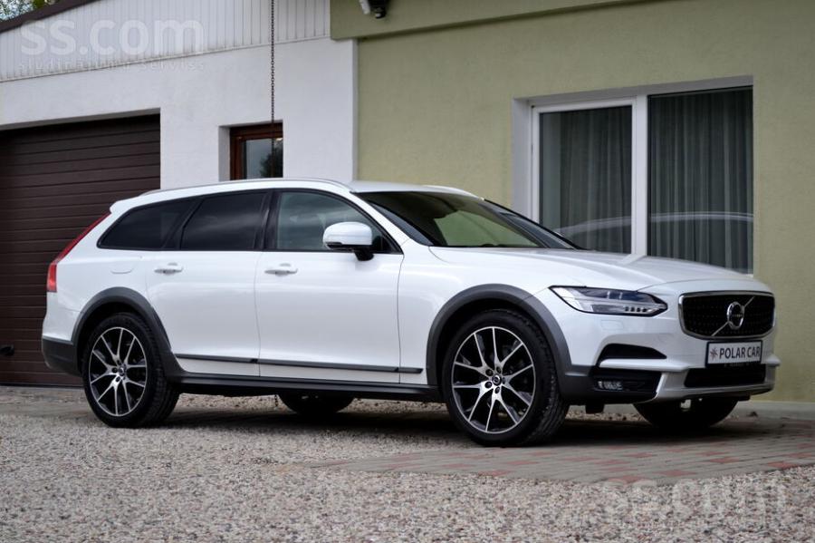 Balts Volvo V90 2020 Tukums, ar dzinēja tilpumu 2.00 L un nobraukumu 247 tūkst. km par 23490 €, foto 8 vietnē AUTOMOTO.COM.LV