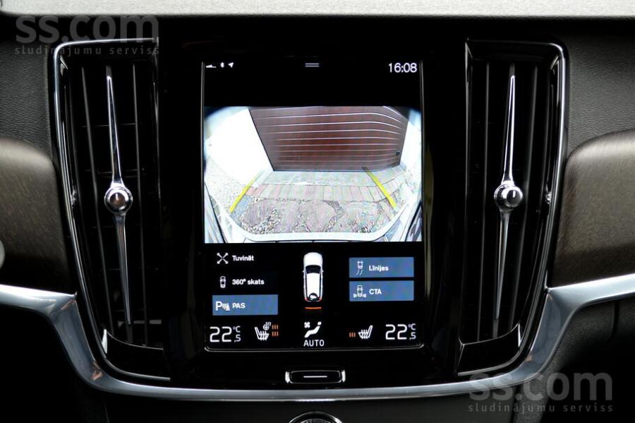 Balts Volvo V90 2020 Tukums, ar dzinēja tilpumu 2.00 L un nobraukumu 247 tūkst. km par 23490 €, foto 15 vietnē AUTOMOTO.COM.LV