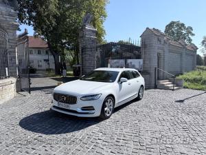 White Volvo V90 2020 in Tallinn, with an engine capacity of 2.00 L and mileage of 376 thousand km for 16790 €, photo  on AUTOMOTO.COM.LV