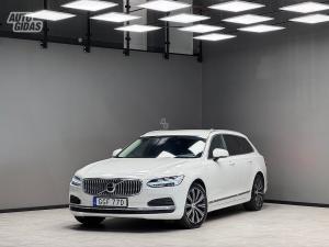 White Volvo V90 2021 in Kaunas, with an engine capacity of 0.00 L and mileage of 92 thousand km for 34226 €, photo  on AUTOMOTO.COM.LV