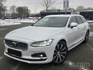 White Volvo V90 2021 in Jurmala, with an engine capacity of 2.00 L and mileage of 219 thousand km for 17800 €, photo 2 on AUTOMOTO.COM.LV
