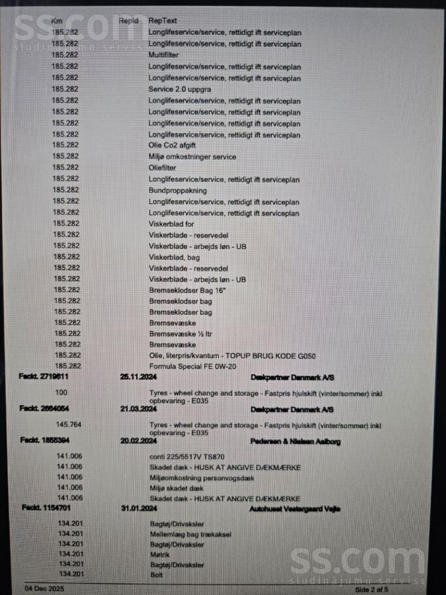 White Volvo V90 2021 in Jurmala, with an engine capacity of 2.00 L and mileage of 219 thousand km for 17800 €, photo 32 on AUTOMOTO.COM.LV