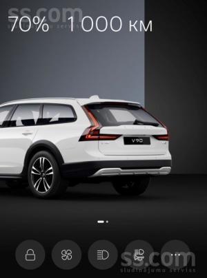 White Volvo V90 2021 in Riga, with an engine capacity of 2.00 L and mileage of 138 thousand km for 25500 €, photo 15 on AUTOMOTO.COM.LV