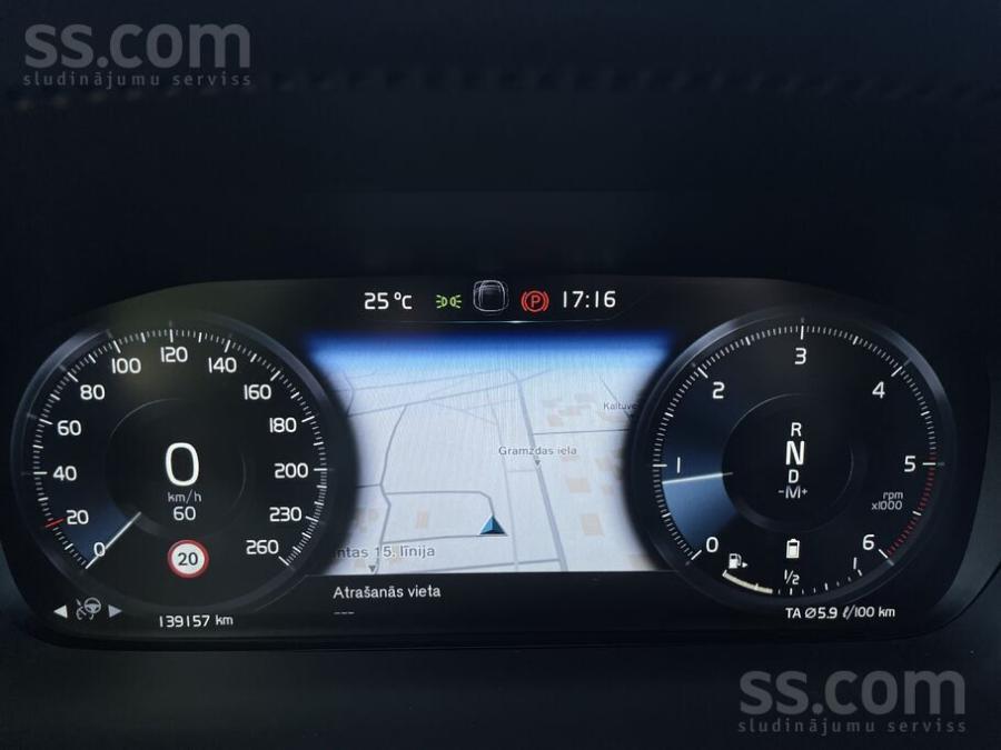 Белый Вольво В90 2021 в Рига, объемом двигателя 2.00 л и пробегом 139 тыс. км за 25000 €, фото 15 на AUTOMOTO.COM.LV