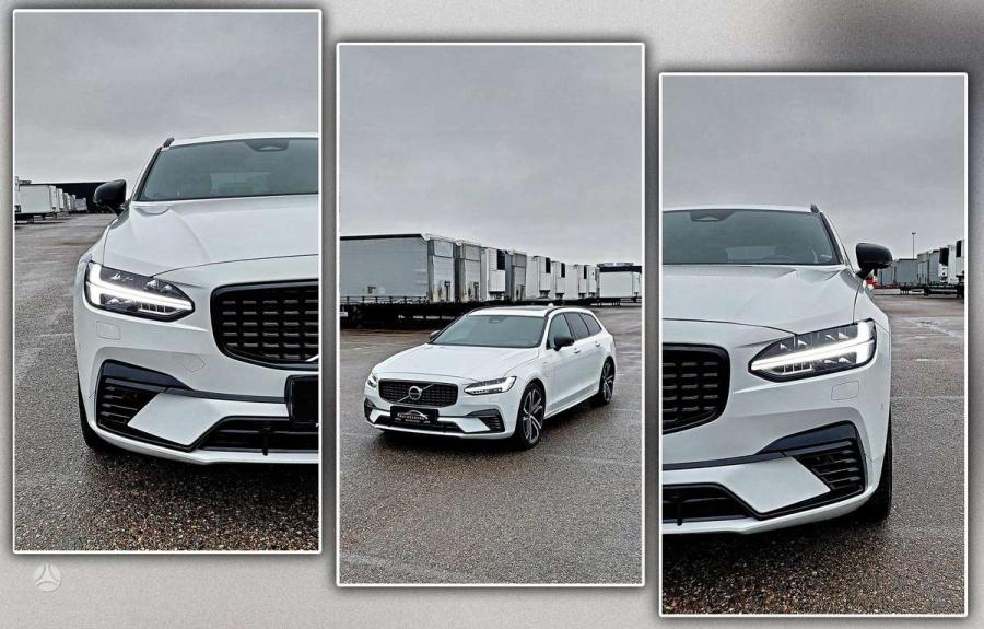 Balts Volvo V90 2021 Viļņa, ar dzinēja tilpumu 1.97 L un nobraukumu 235 tūkst. km par 23990 €, foto 16 vietnē AUTOMOTO.COM.LV