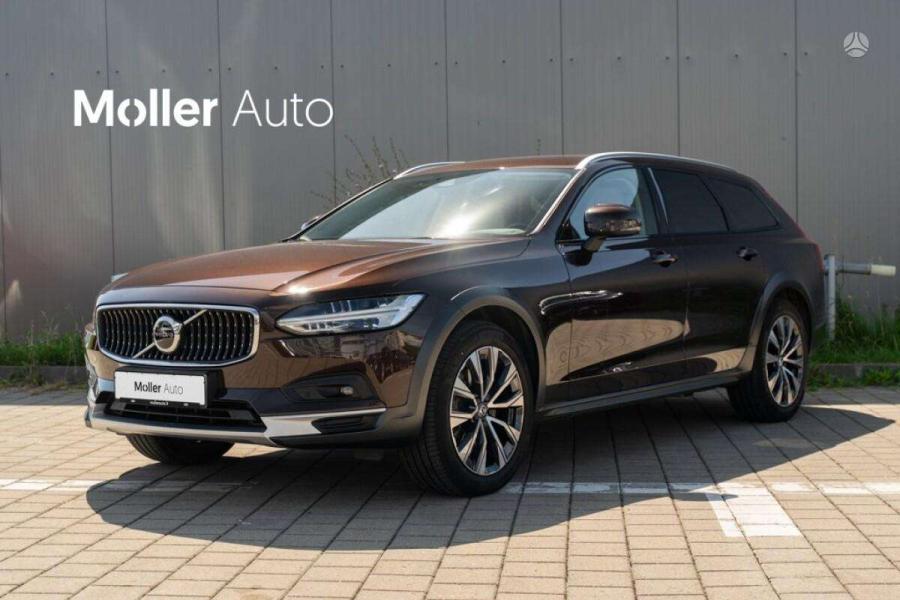 Balts Volvo V90 2021 Viļņa, ar dzinēja tilpumu 2.00 L un nobraukumu 85 tūkst. km par 35300 €, foto 1 vietnē AUTOMOTO.COM.LV