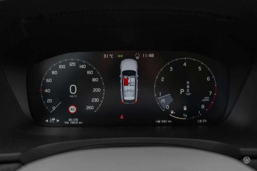 Balts Volvo V90 2021 Viļņa, ar dzinēja tilpumu 2.00 L un nobraukumu 85 tūkst. km par 35300 €, foto 22 vietnē AUTOMOTO.COM.LV