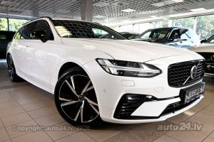 Balts Volvo V90 2022 Tallina, ar dzinēja tilpumu 2.00 L un nobraukumu 80 tūkst. km par 39880 €, foto  vietnē AUTOMOTO.COM.LV