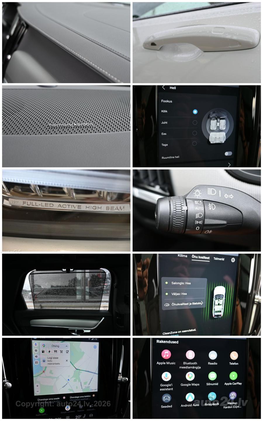 Balts Volvo V90 2022 Tallina, ar dzinēja tilpumu 2.00 L un nobraukumu 80 tūkst. km par 39880 €, foto 16 vietnē AUTOMOTO.COM.LV