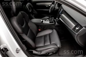 White Volvo V90 2022 in Tallinn, with an engine capacity of 2.00 L and mileage of 57 thousand km for 34900 €, photo 16 on AUTOMOTO.COM.LV