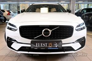 White Volvo V90 2023 in Tallinn, with an engine capacity of 2.00 L and mileage of 54 thousand km for 41990 €, photo 6 on AUTOMOTO.COM.LV