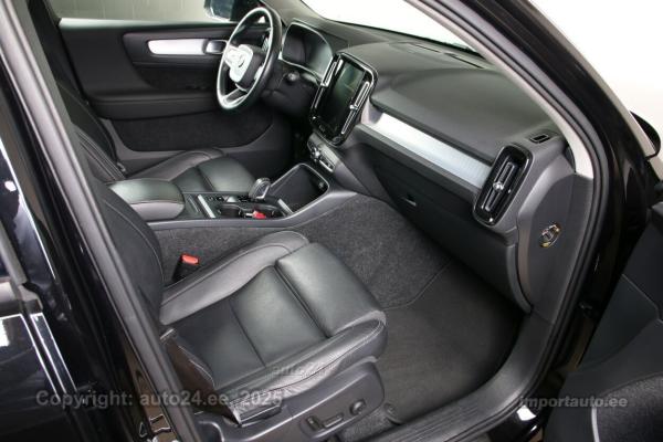 Black Volvo XC40 2018 in Parnu, with an engine capacity of 2.00 L and mileage of 109 thousand km for 24990 €, photo 11 on AUTOMOTO.COM.LV