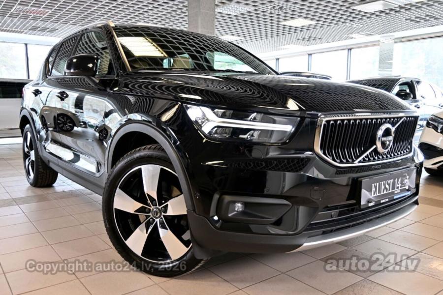 Black Volvo XC40 2018 in Tallinn, with an engine capacity of 2.00 L and mileage of 146 thousand km for 24900 €, photo 1 on AUTOMOTO.COM.LV