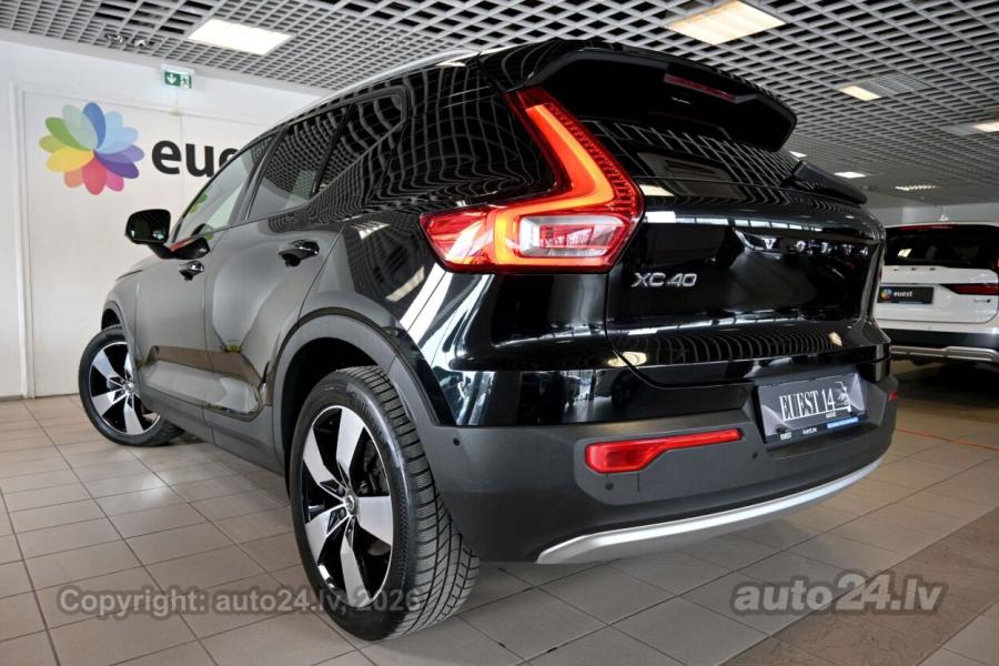 Black Volvo XC40 2018 in Tallinn, with an engine capacity of 2.00 L and mileage of 146 thousand km for 24900 €, photo 4 on AUTOMOTO.COM.LV