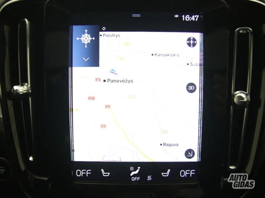 Black Volvo XC40 2018 in Vilnius, with an engine capacity of 2.00 L and mileage of 202 thousand km for 20199 €, photo 25 on AUTOMOTO.COM.LV