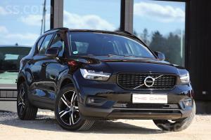 Melns Volvo XC40 2018 Tukums, ar dzinēja tilpumu 2.00 L un nobraukumu 118 tūkst. km par 23490 €, foto  vietnē AUTOMOTO.COM.LV