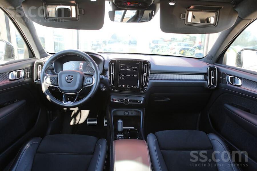 Черный Вольво XC40 2018 в Тукумс, объемом двигателя 2.00 л и пробегом 118 тыс. км за 23490 €, фото 8 на AUTOMOTO.COM.LV