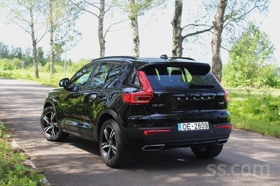 Melns Volvo XC40 2018 Tukums, ar dzinēja tilpumu 2.00 L un nobraukumu 280 tūkst. km par 16900 €, foto 6 vietnē AUTOMOTO.COM.LV