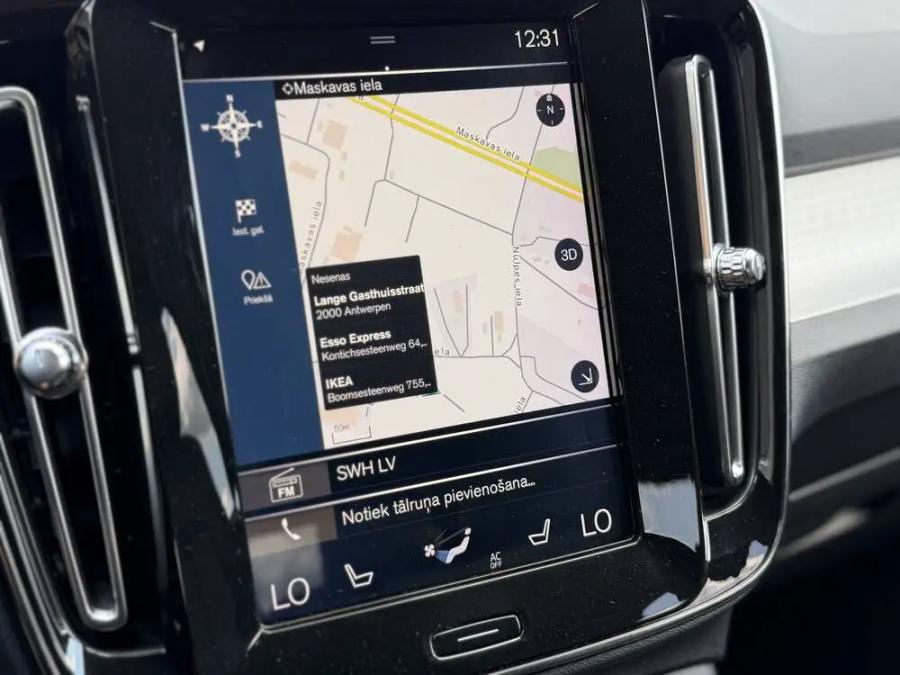 Черный Вольво XC40 2018 в Рига, объемом двигателя 2.00 л и пробегом 167 тыс. км за 18990 €, фото 10 на AUTOMOTO.COM.LV