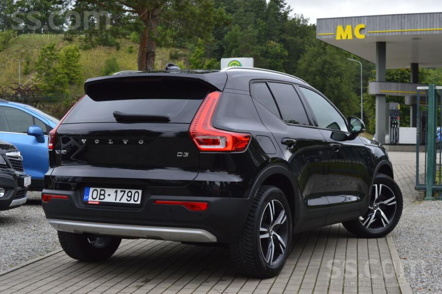 Melns Volvo XC40 2019 Tukums, ar dzinēja tilpumu 2.00 L un nobraukumu 228 tūkst. km par 17995 €, foto 6 vietnē AUTOMOTO.COM.LV