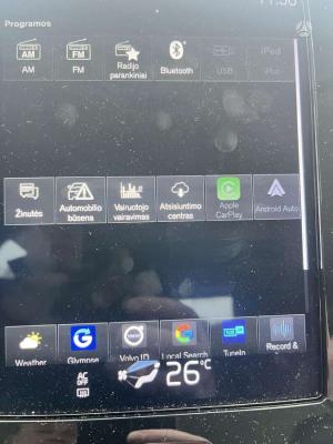 Черный Вольво XC40 2019 в Каунас, объемом двигателя 1.97 л и пробегом 180 тыс. км за 17200 €, фото 16 на AUTOMOTO.COM.LV