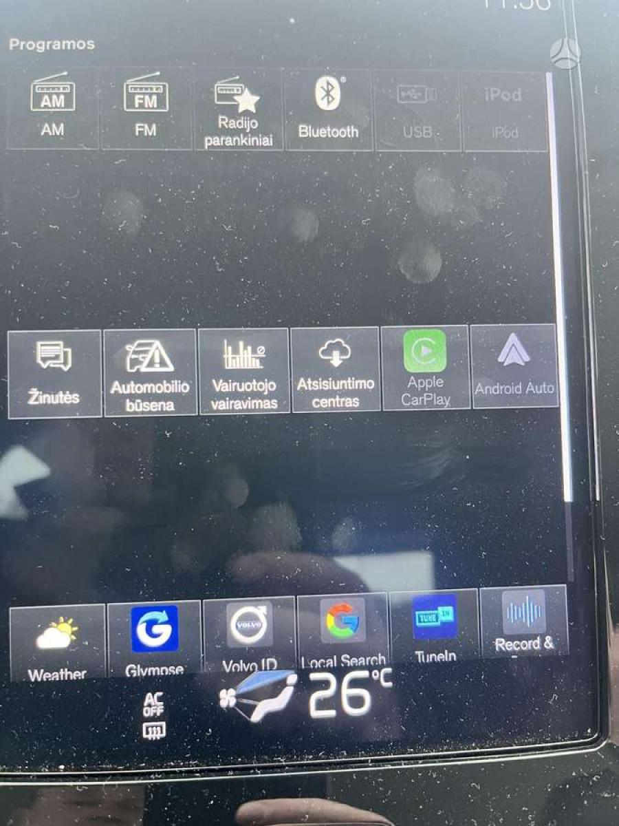 Черный Вольво XC40 2019 в Каунас, объемом двигателя 1.97 л и пробегом 180 тыс. км за 17200 €, фото 16 на AUTOMOTO.COM.LV