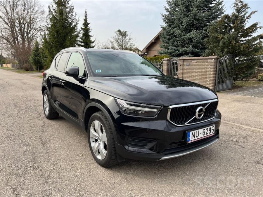 Melns Volvo XC40 2019 Rīga, ar dzinēja tilpumu 2.00 L un nobraukumu 0 tūkst. km par 16650 €, foto 1 vietnē AUTOMOTO.COM.LV