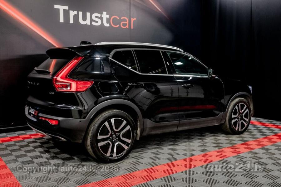 Black Volvo XC40 2019 in Parnu, with an engine capacity of 2.00 L and mileage of 195 thousand km for 20990 €, photo 9 on AUTOMOTO.COM.LV