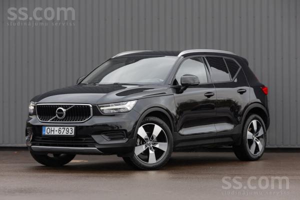 Black Volvo XC40 2019 in Jelgava, with an engine capacity of 2.00 L and mileage of 0 thousand km for 16300 €, photo 1 on AUTOMOTO.COM.LV