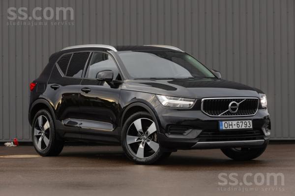 Black Volvo XC40 2019 in Jelgava, with an engine capacity of 2.00 L and mileage of 0 thousand km for 16300 €, photo 4 on AUTOMOTO.COM.LV