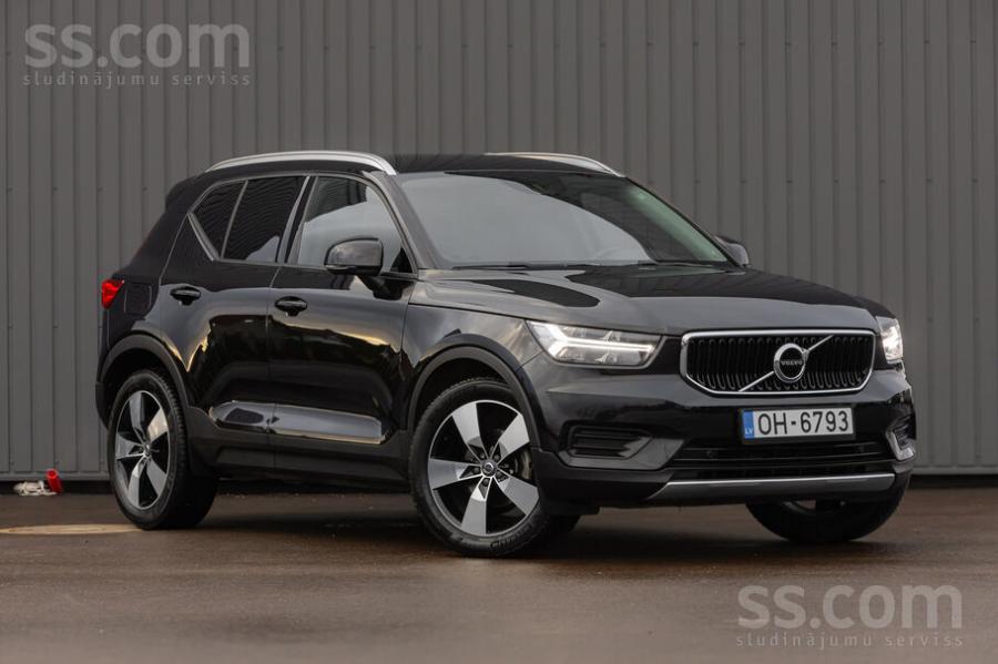 Melns Volvo XC40 2019 Jelgava, ar dzinēja tilpumu 2.00 L un nobraukumu 0 tūkst. km par 16300 €, foto 5 vietnē AUTOMOTO.COM.LV