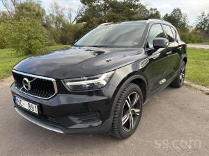 Melns Volvo XC40 2019 Rīga, ar dzinēja tilpumu 2.00 L un nobraukumu 244 tūkst. km par 18700 €, foto  vietnē AUTOMOTO.COM.LV
