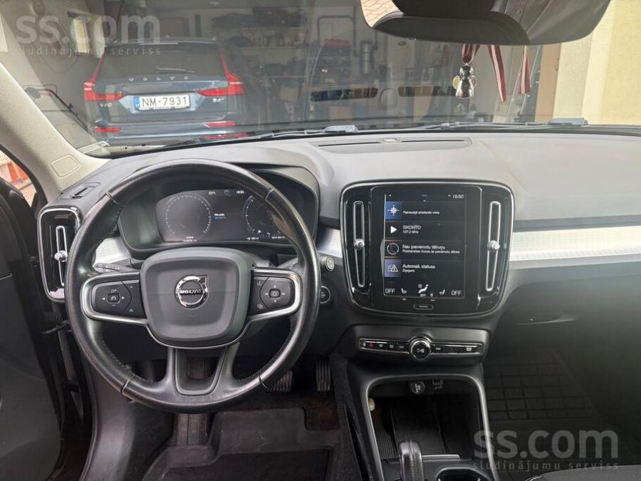 Черный Вольво XC40 2019 в Рига, объемом двигателя 2.00 л и пробегом 155 тыс. км за 16700 €, фото 9 на AUTOMOTO.COM.LV