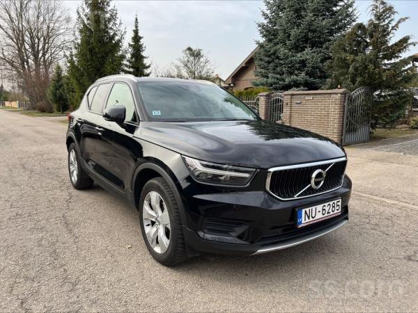 Black Volvo XC40 2019 in Riga, with an engine capacity of 2.00 L and mileage of 0 thousand km for 16650 €, photo 1 on AUTOMOTO.COM.LV
