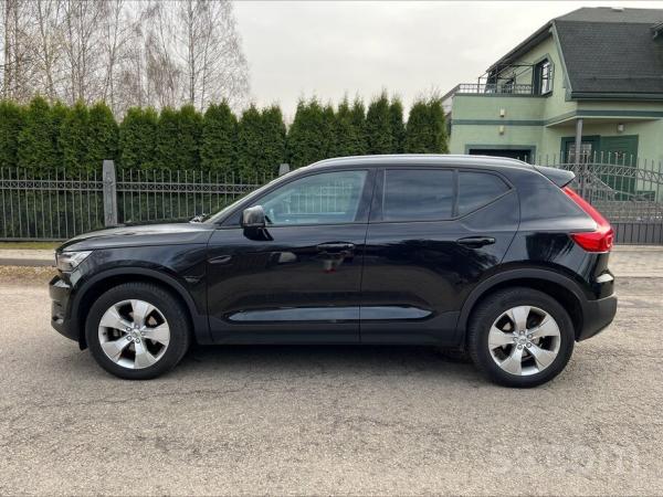 Black Volvo XC40 2019 in Riga, with an engine capacity of 2.00 L and mileage of 0 thousand km for 16650 €, photo 4 on AUTOMOTO.COM.LV
