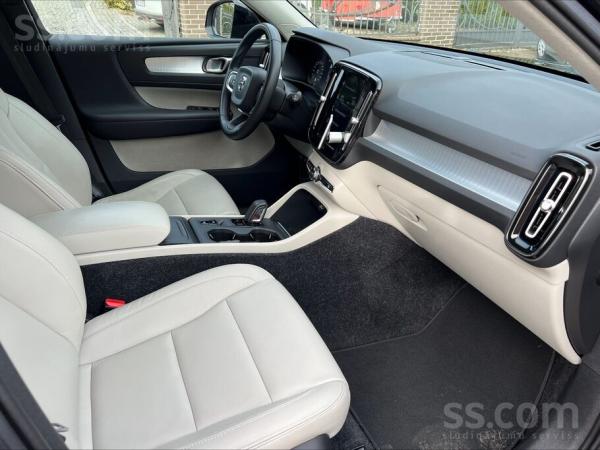 Black Volvo XC40 2019 in Riga, with an engine capacity of 2.00 L and mileage of 0 thousand km for 16650 €, photo 10 on AUTOMOTO.COM.LV
