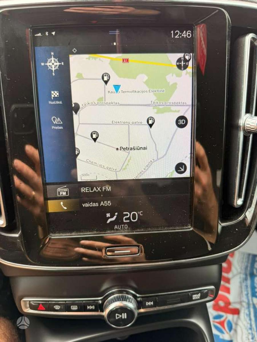 Черный Вольво XC40 2019 в Каунас, объемом двигателя 1.48 л и пробегом 100 тыс. км за 16999 €, фото 11 на AUTOMOTO.COM.LV