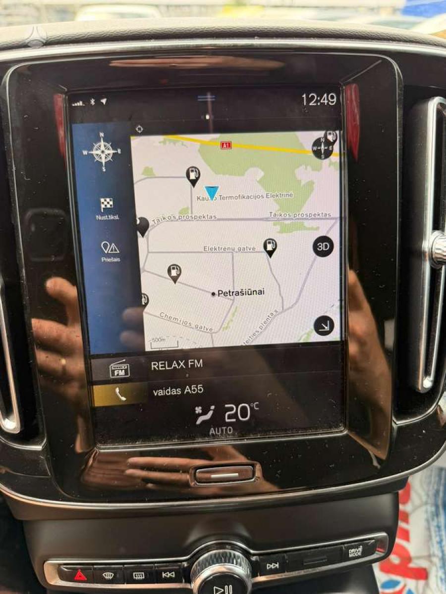 Черный Вольво XC40 2019 в Каунас, объемом двигателя 1.48 л и пробегом 100 тыс. км за 16999 €, фото 19 на AUTOMOTO.COM.LV