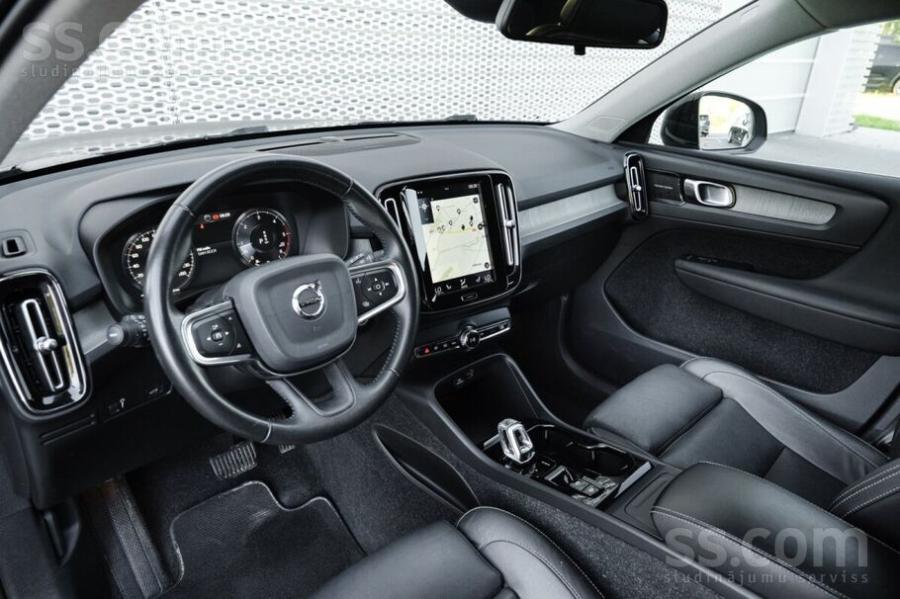 Melns Volvo XC40 2019 Rīga, ar dzinēja tilpumu 2.00 L un nobraukumu 125 tūkst. km par 20000 €, foto 10 vietnē AUTOMOTO.COM.LV